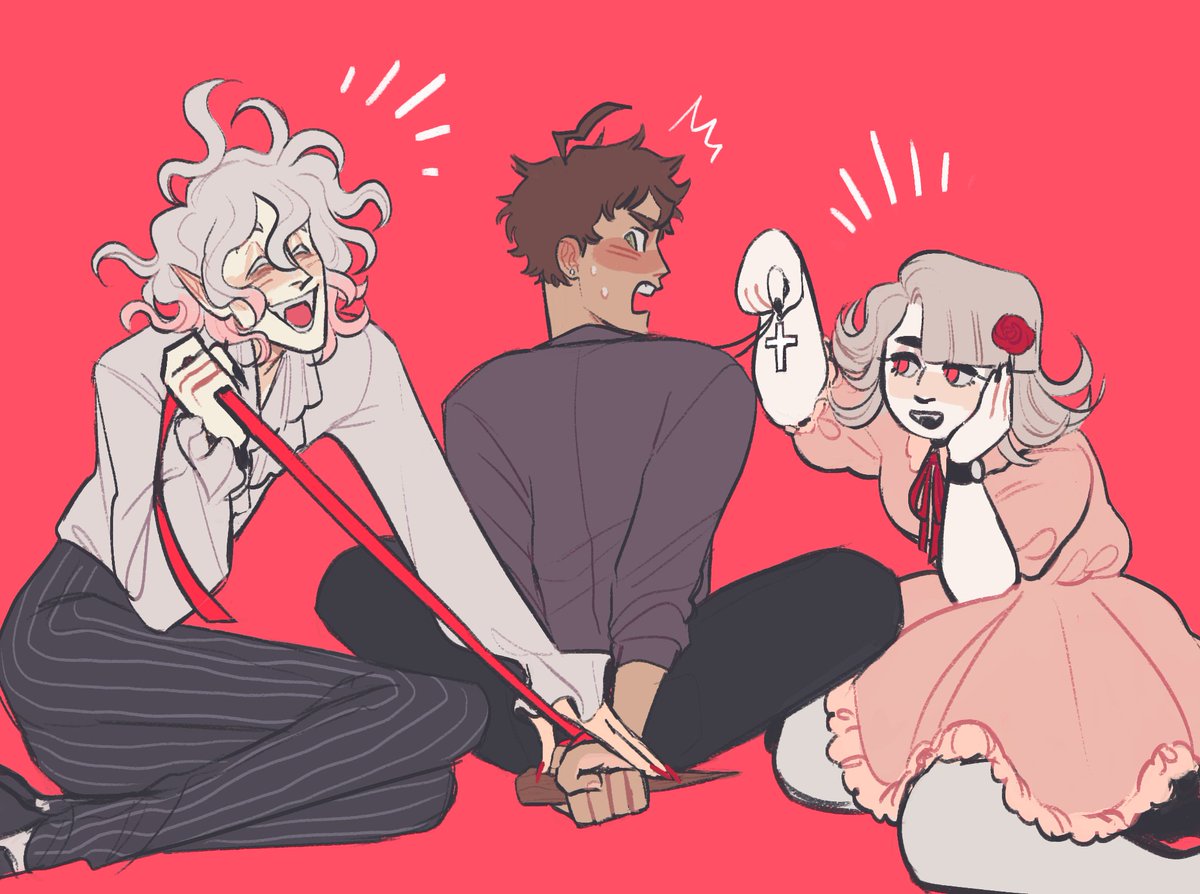 「I'm stressed *draws basil freaking out with his head in his 」neo 🌠 ...