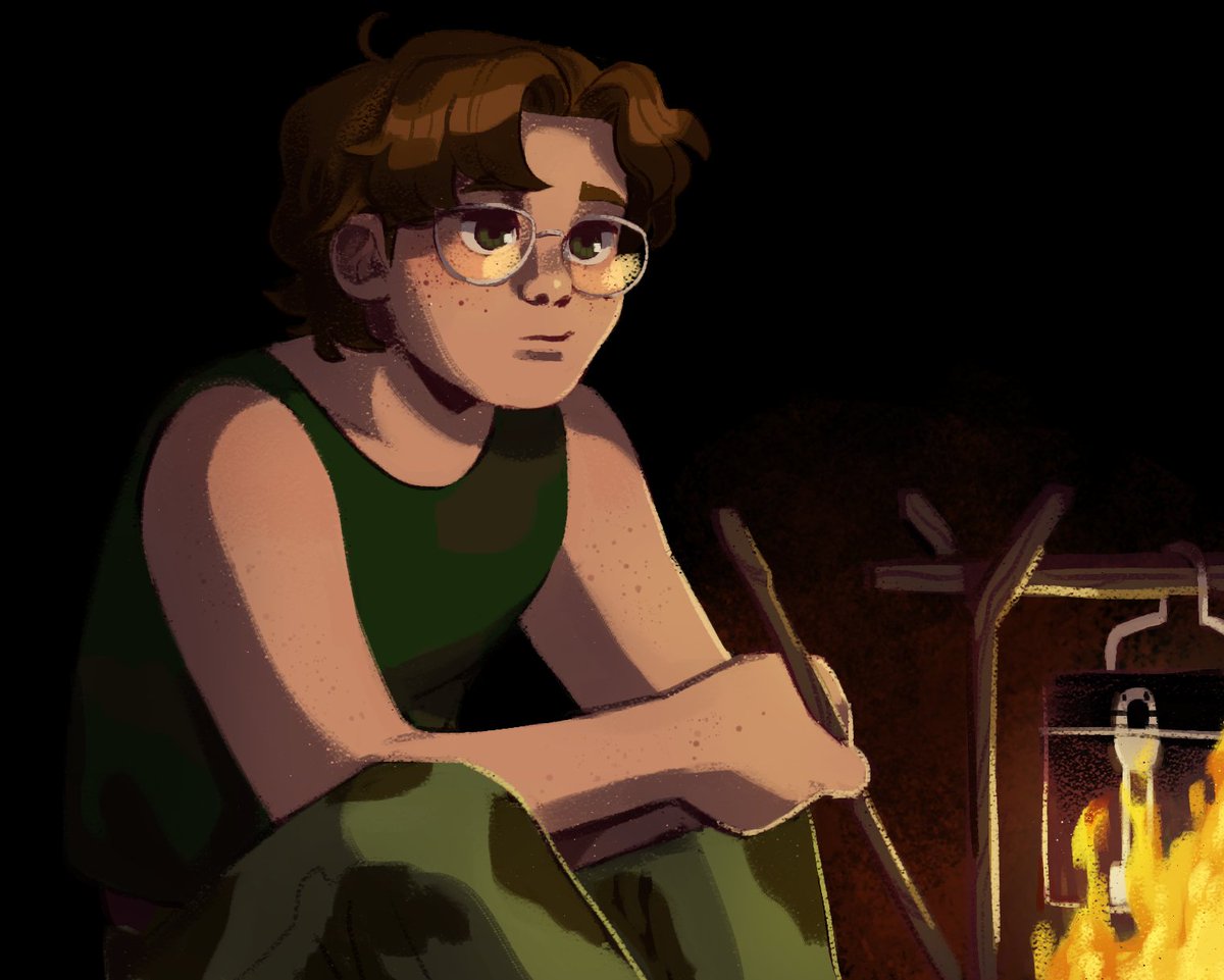 「I'm stressed *draws basil freaking out with his head in his 」neo 🌠 ...