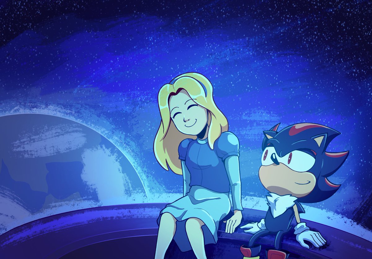 Sonic X Shadow And Maria