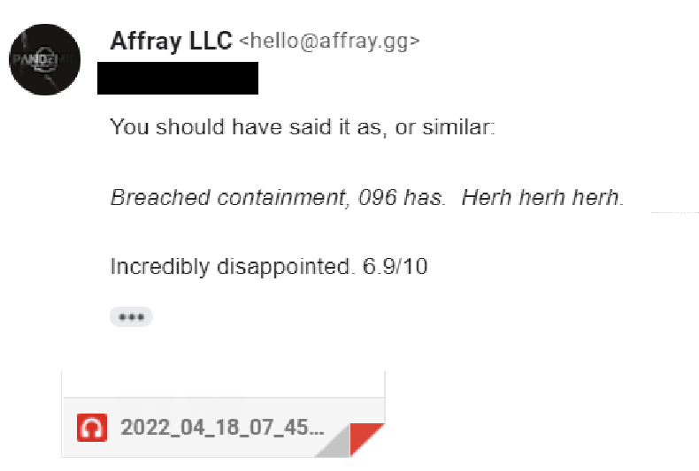 SCP: Pandemic | Affray Interactive on Twitter: "@CalMistake https://t.co/pcUFYc64FV" / Twitter