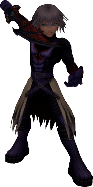 Kingdom Hearts Riku Dark Mode