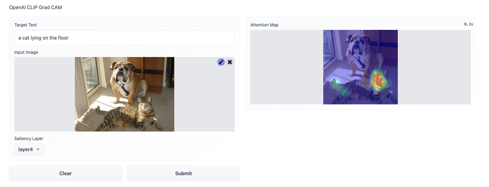 AK on Twitter: ".@Gradio Demo for OpenAI CLIP Grad CAM on @huggingface Spaces demo: https://t.co ...