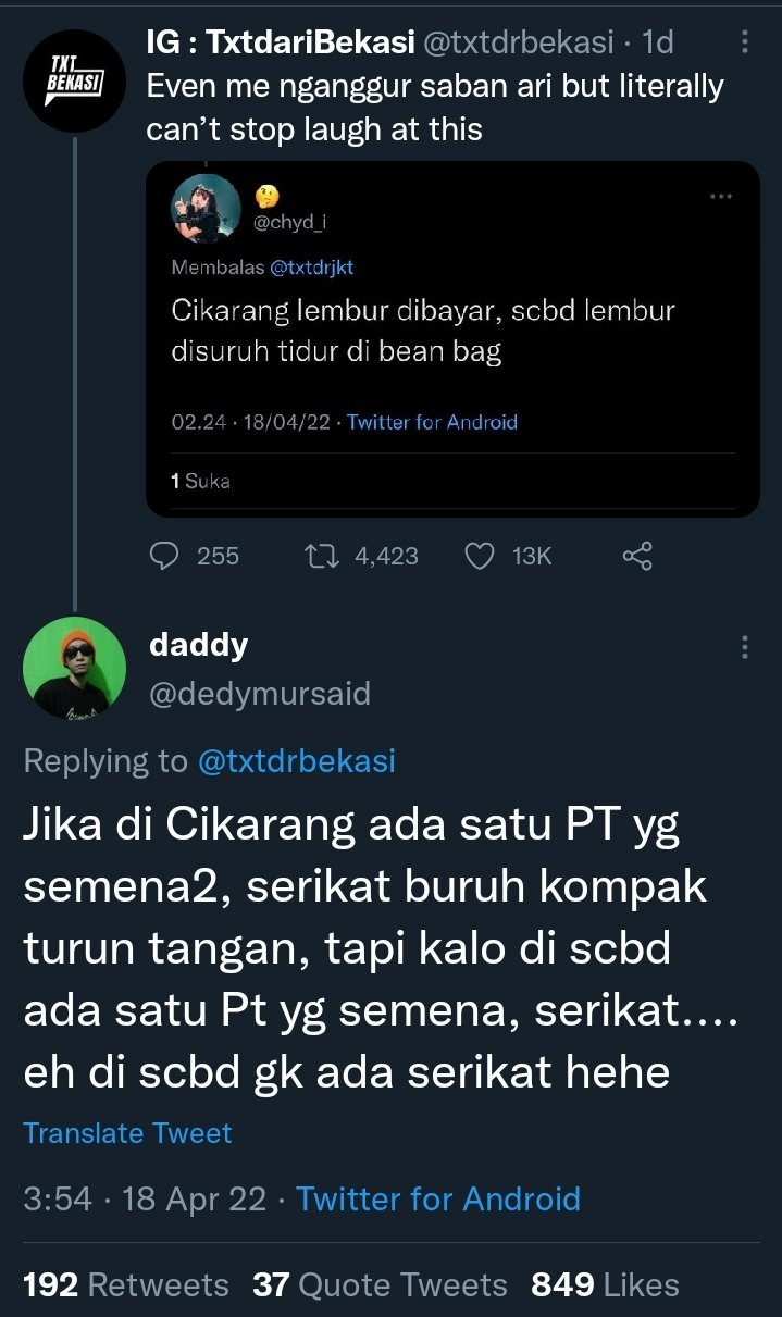 BACA RULES DI (bit.ly/worksfess) on Twitter: "Work! Ini lucu karena ini bener 😭 https://t.co ...