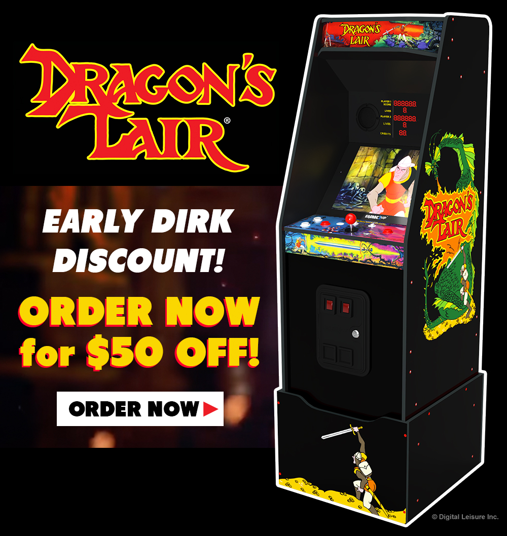 Dirk The Dragon Slayer Arcade Game