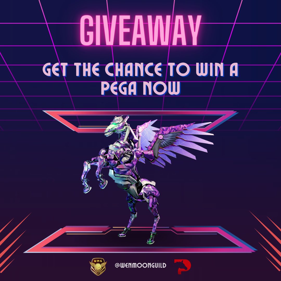 Wen Moon Guild on Twitter: "🎉#Giveway 🎉 @WenMoonGuild @PegaxyOfficial 🎁 Giving away 3 #PEGA + 75 ...