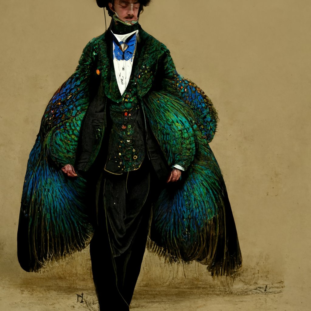 Male Peacock Costume