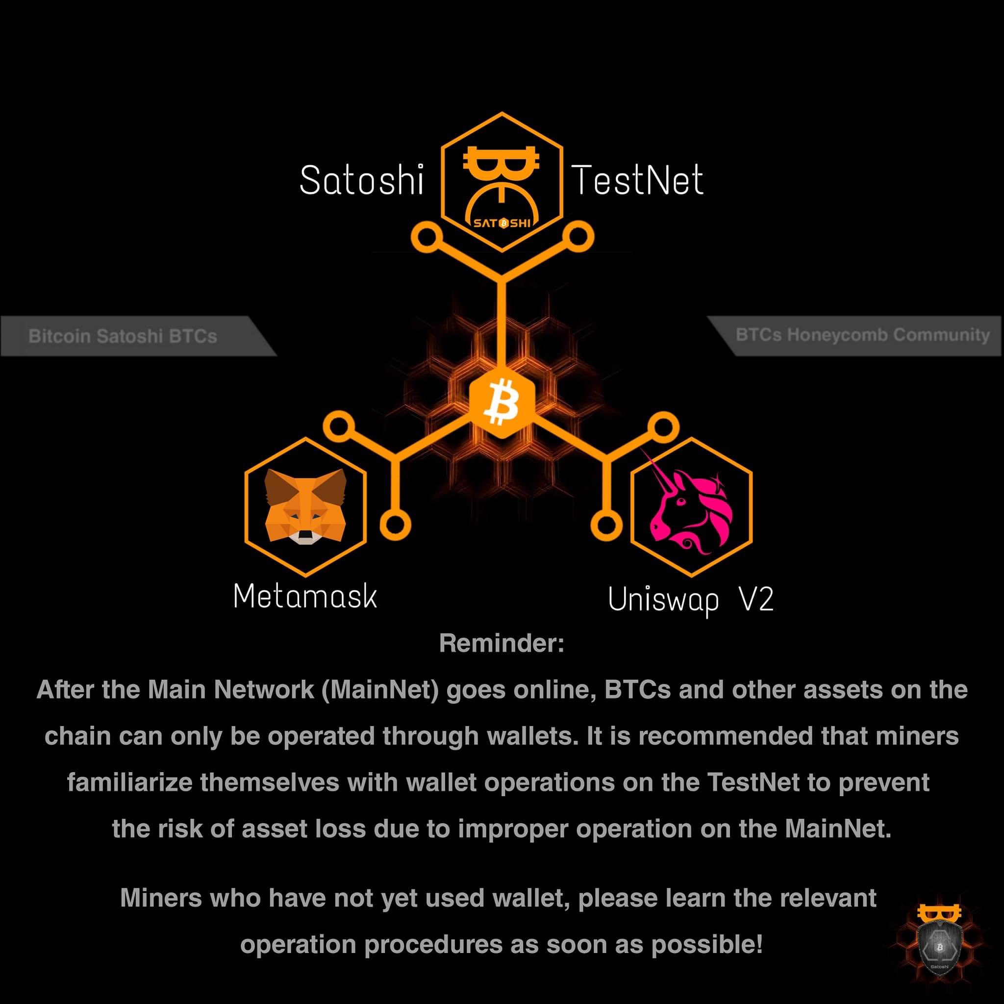 Satoshi Btcs On Twitter Reminder After The Main Network Mainnet