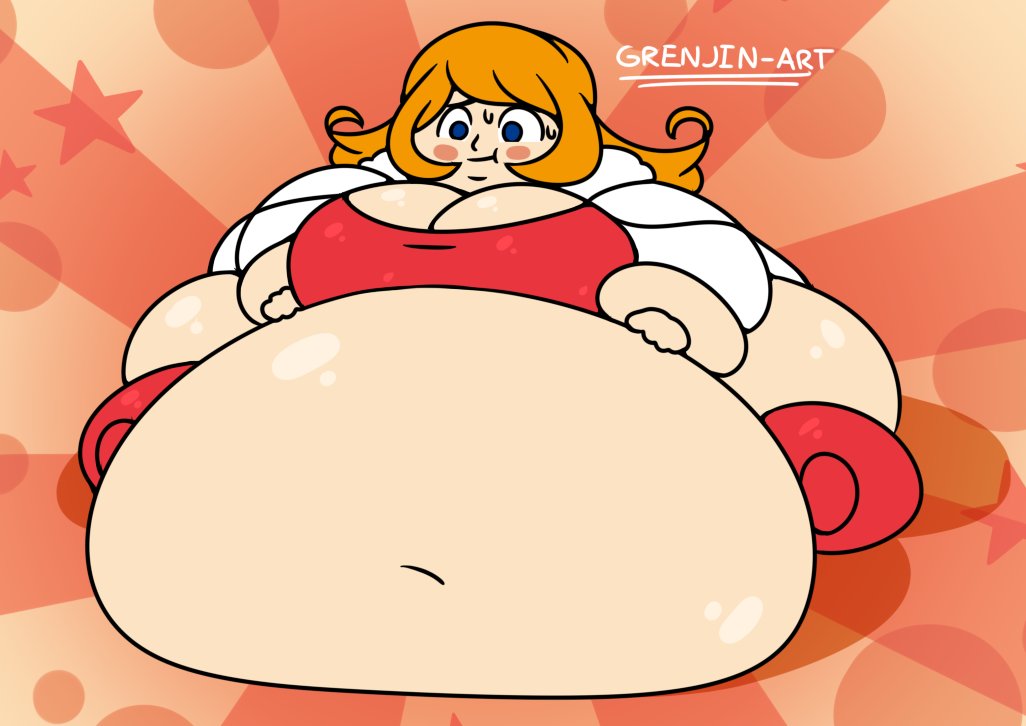 Princess Peach Weight Gain Deviantart 5780