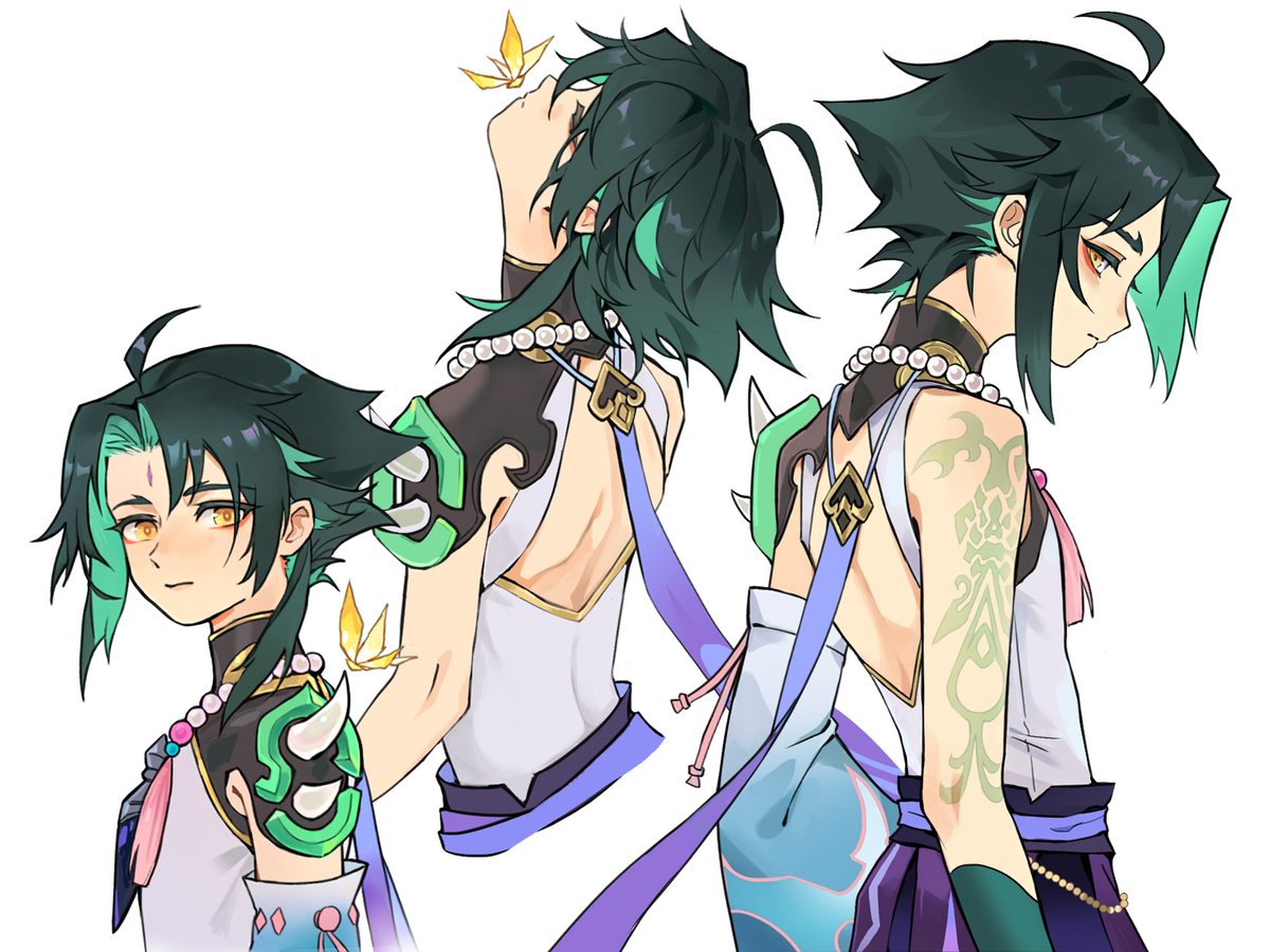 魈ショウ原神 「 ️ Genshinlmpact Xiao 魈 原神 」向晚未晚のイラスト