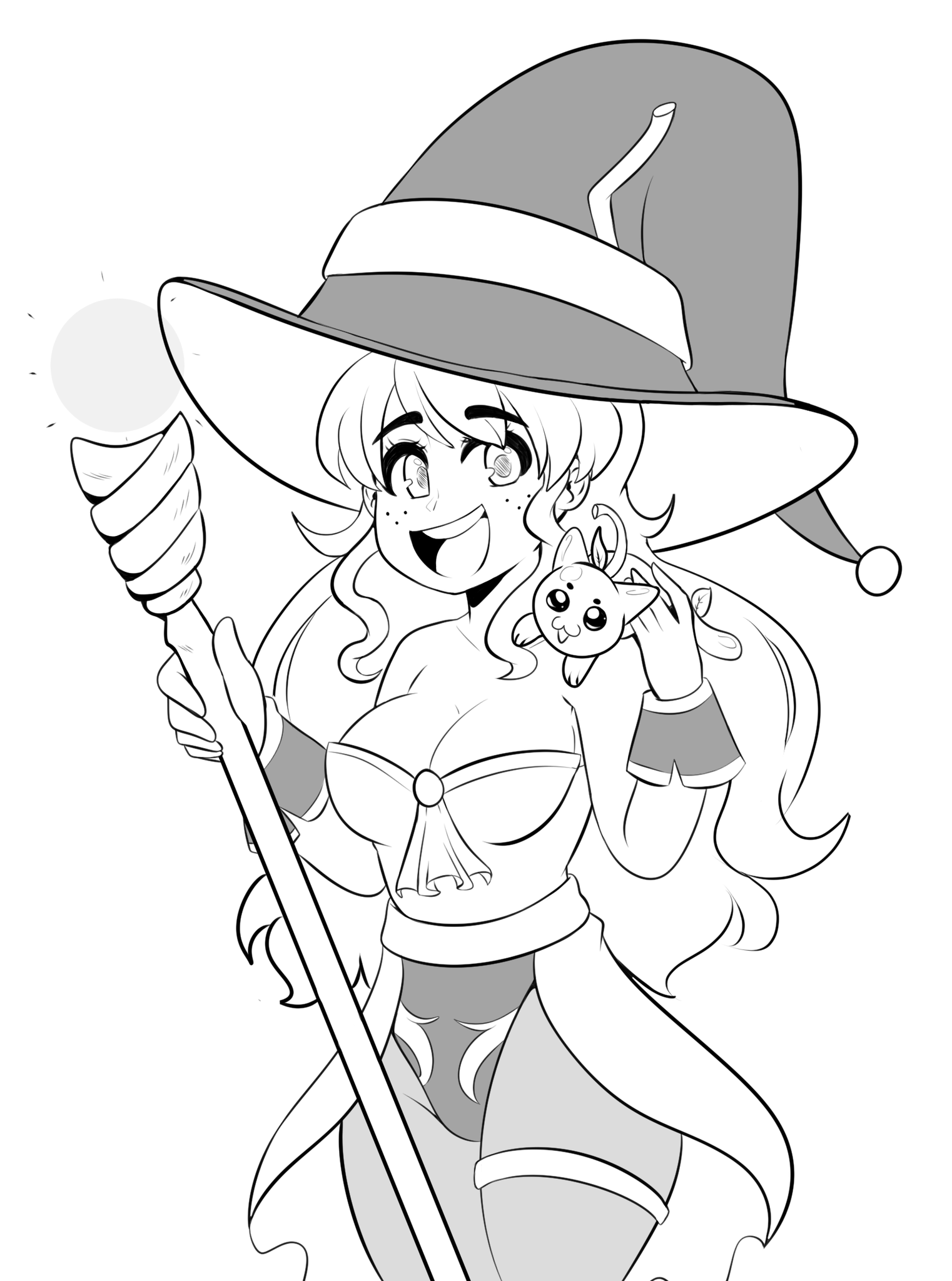 CKDrawsStuff (COMMS OPEN) on Twitter: "RT @Mukitsune: a cutie mage 😊 ...