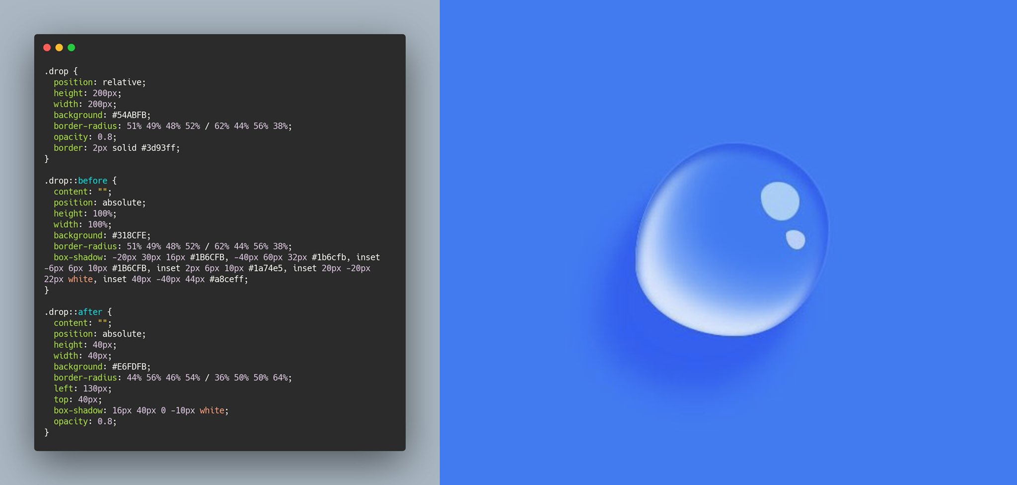 Pratham on Twitter: "3D drop using CSS. https://t.co/4YlMJqm7dk" / Twitter