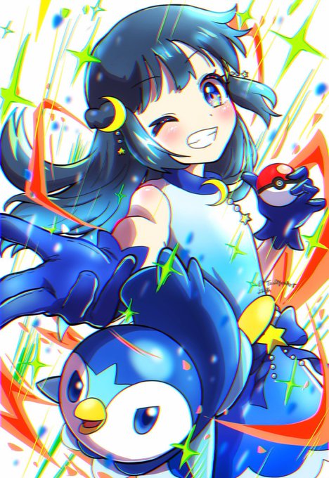 「dawn Pokemon Blue Eyes」fan Art Latest