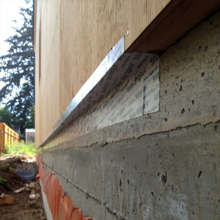Foundation Sill Flashing Window Sill Detail Anchored Brick Veneer