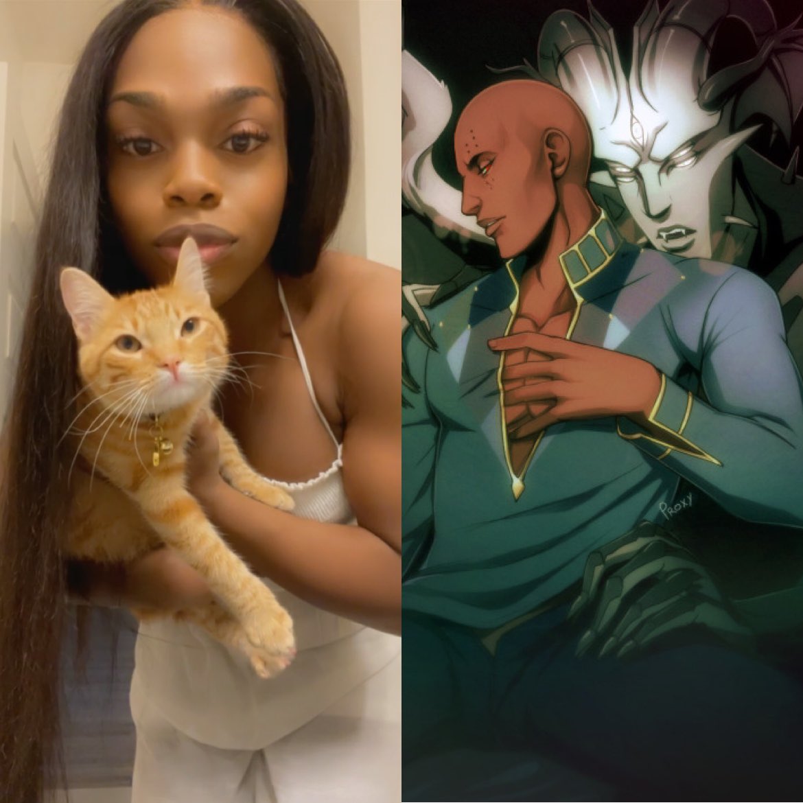 Bri Woods on Twitter: "@Sanjistars Me and my innocent devil https://t.co/aPwXqCpDUJ" / Twitter