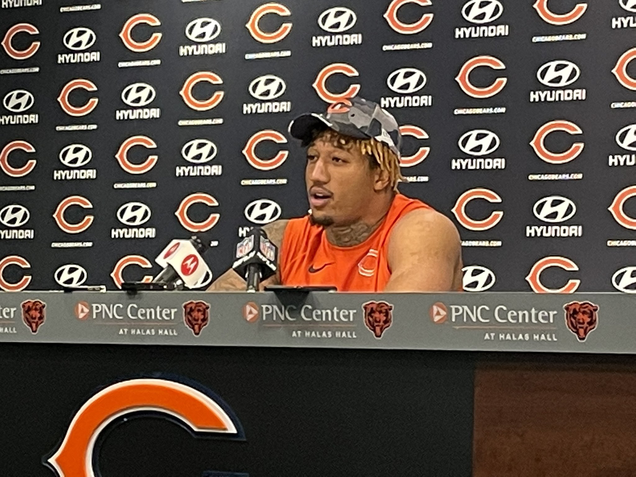 Courtney Cronin on Twitter: "Bears OLB Trevis Gipson (who will be a D-end in Eberflus’ defense ...