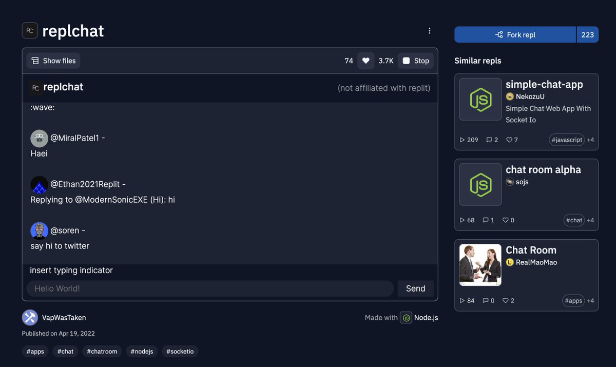 I'm @roodsoren and will be running this account today! First, let me ...
