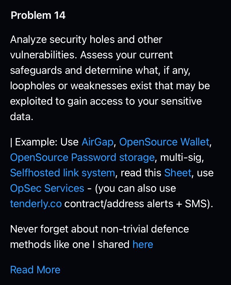 #OpSec Tip: I organize my work around the principle of two computers ...