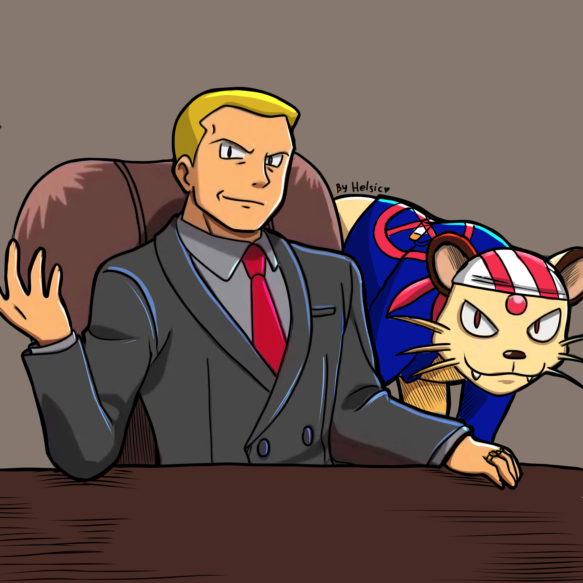 Persian Pokemon Giovanni