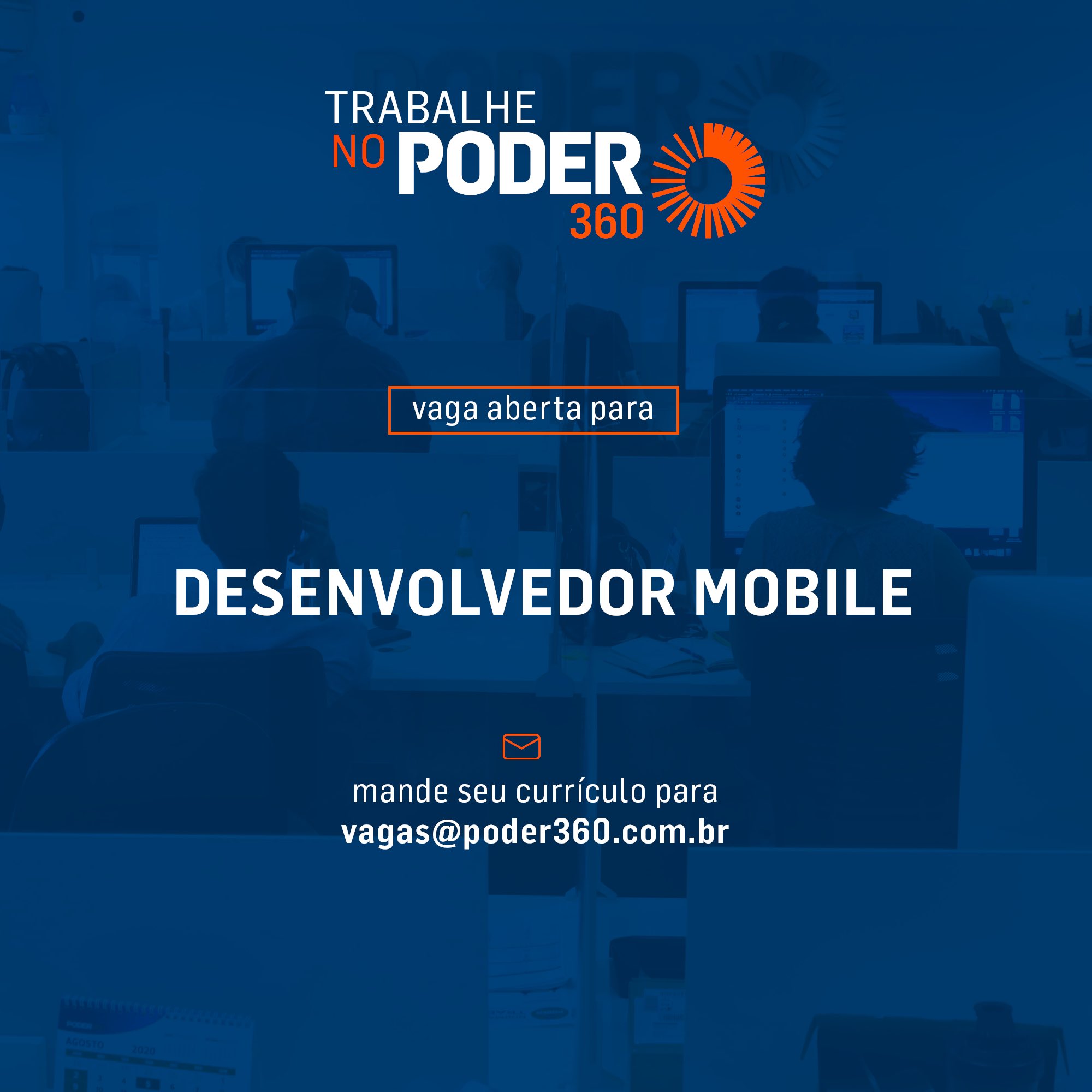 Poder360 on Twitter: "#Vaga 💻 O #Poder360 procura desenvolvedor para trabalhar como DEV mobile ...