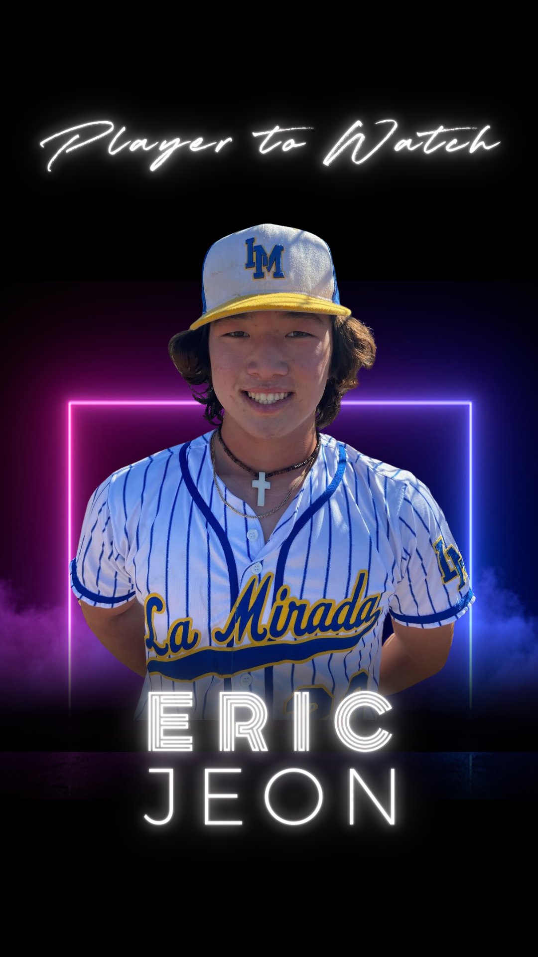 The Boras Baseball Classic on Twitter: "PLAYER TO WATCH: Eric Jeon (Jr. 3B/P) is a super ...