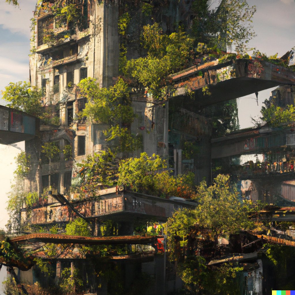 Overgrown Skyscraper