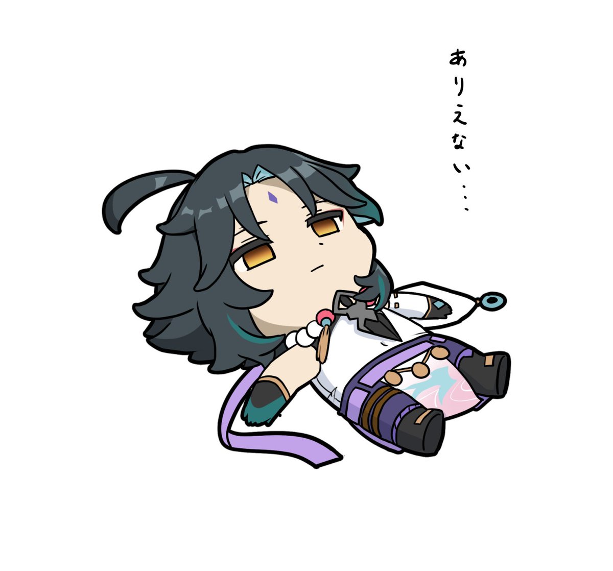 魈ショウ原神 「xiao 」ヒノのイラスト