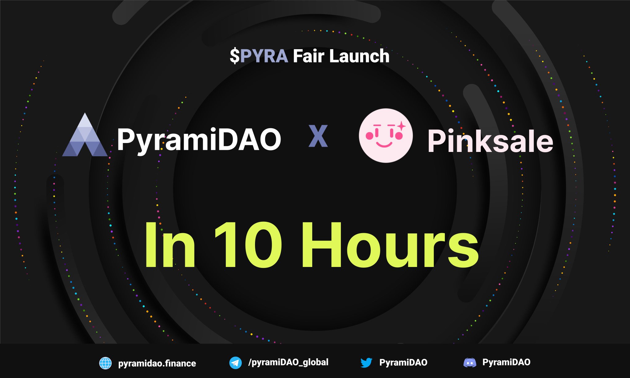 PyramiDAO (#BSC) on Twitter: "🔥 $PYRA fair launch take places in 10 hours 🔥 🚀Remember we will ...