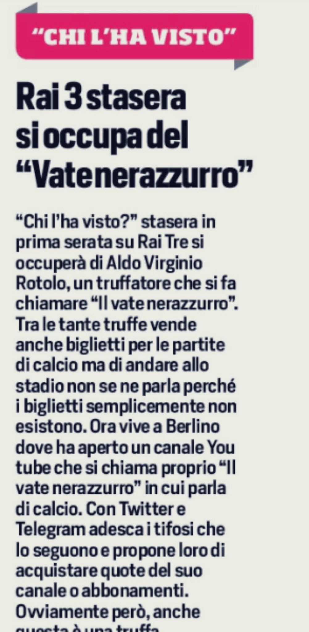 Fabrizio Biasin On Twitter Attenti Ai Furbetti Dei Social Sfruttano