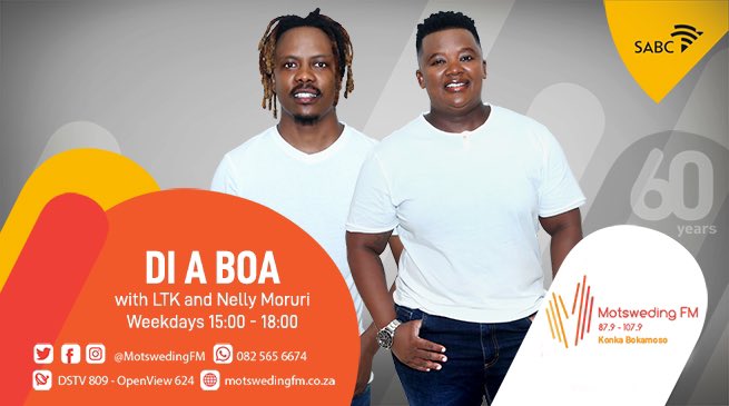 Motsweding FM on Twitter: "📻 #Diaboa | 🎙️@luckytlale @nelly_moruri le @BrandFiffy Learners ...