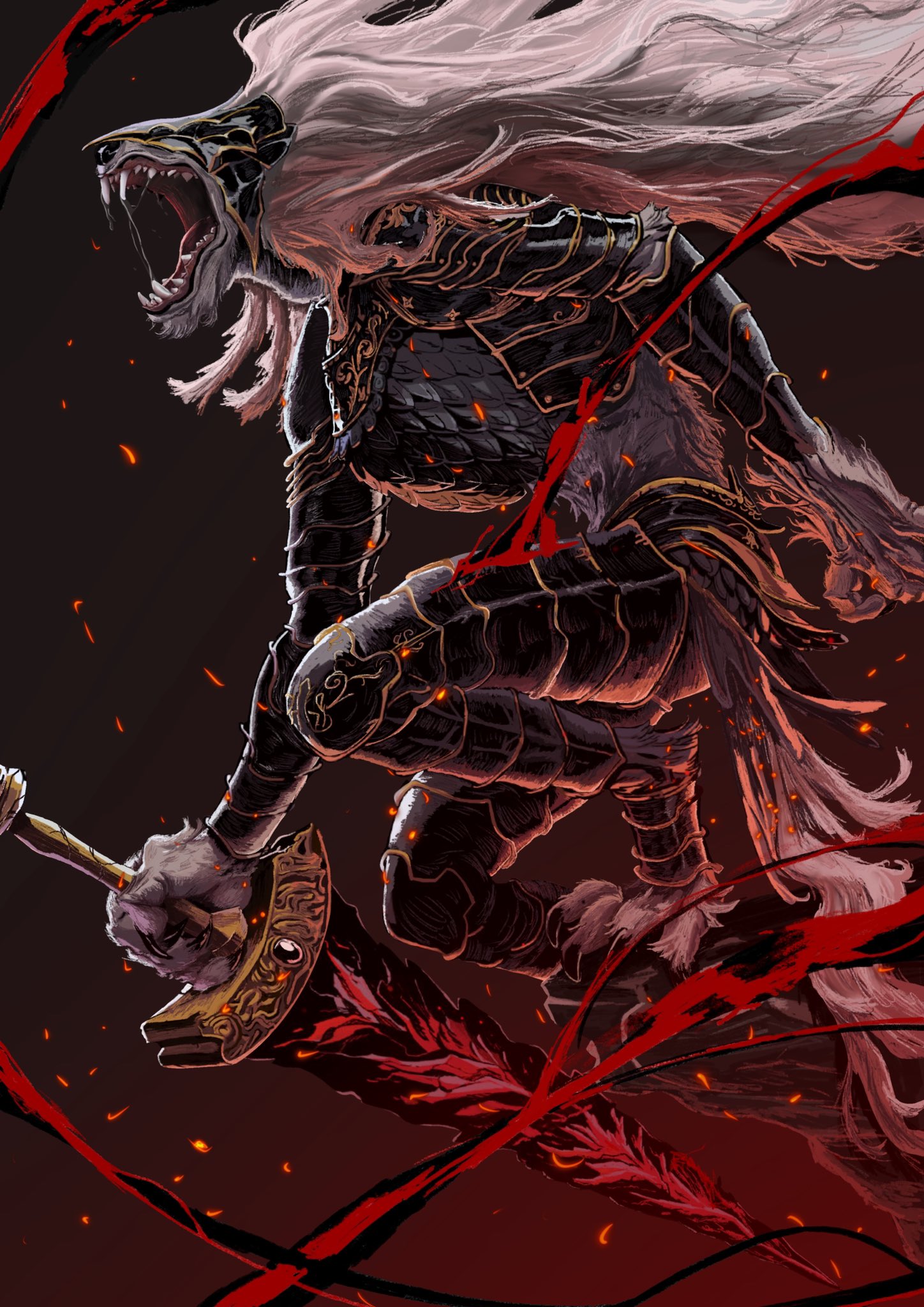 忘却野 on Twitter: "RT @Sonnyztl: Maliketh - [ the Black Blade ] #ELDENRING https://t.co/t64bY95dp6 ...