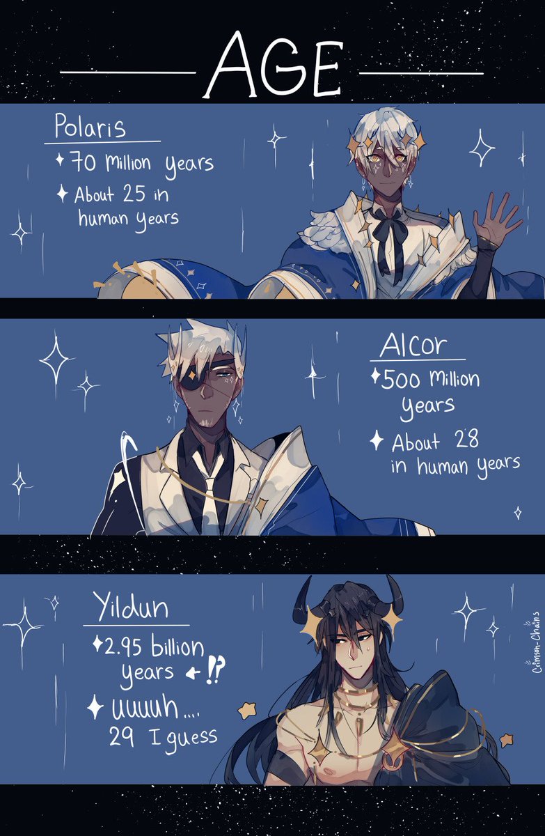 「Polaris wanted some quality Yildun time~ But Yildun's turnin ...