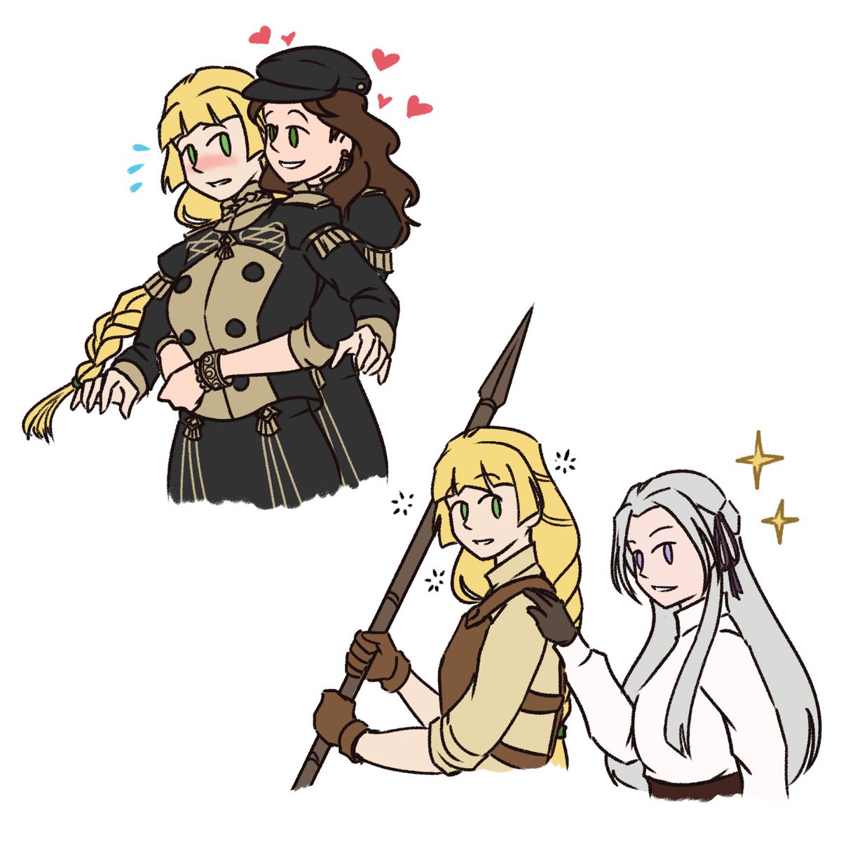 「#FE3H (crying over ingrid's lack of wlw」|'Icole is back on the grindのイラスト