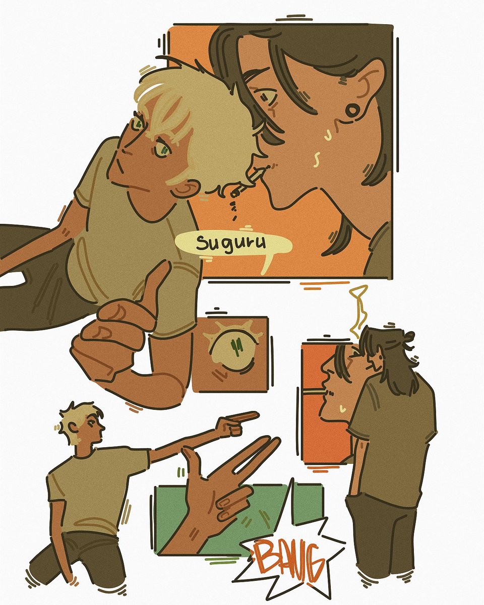 「My Gojo got me going through uncanny val」|ALEN SERESSのイラスト