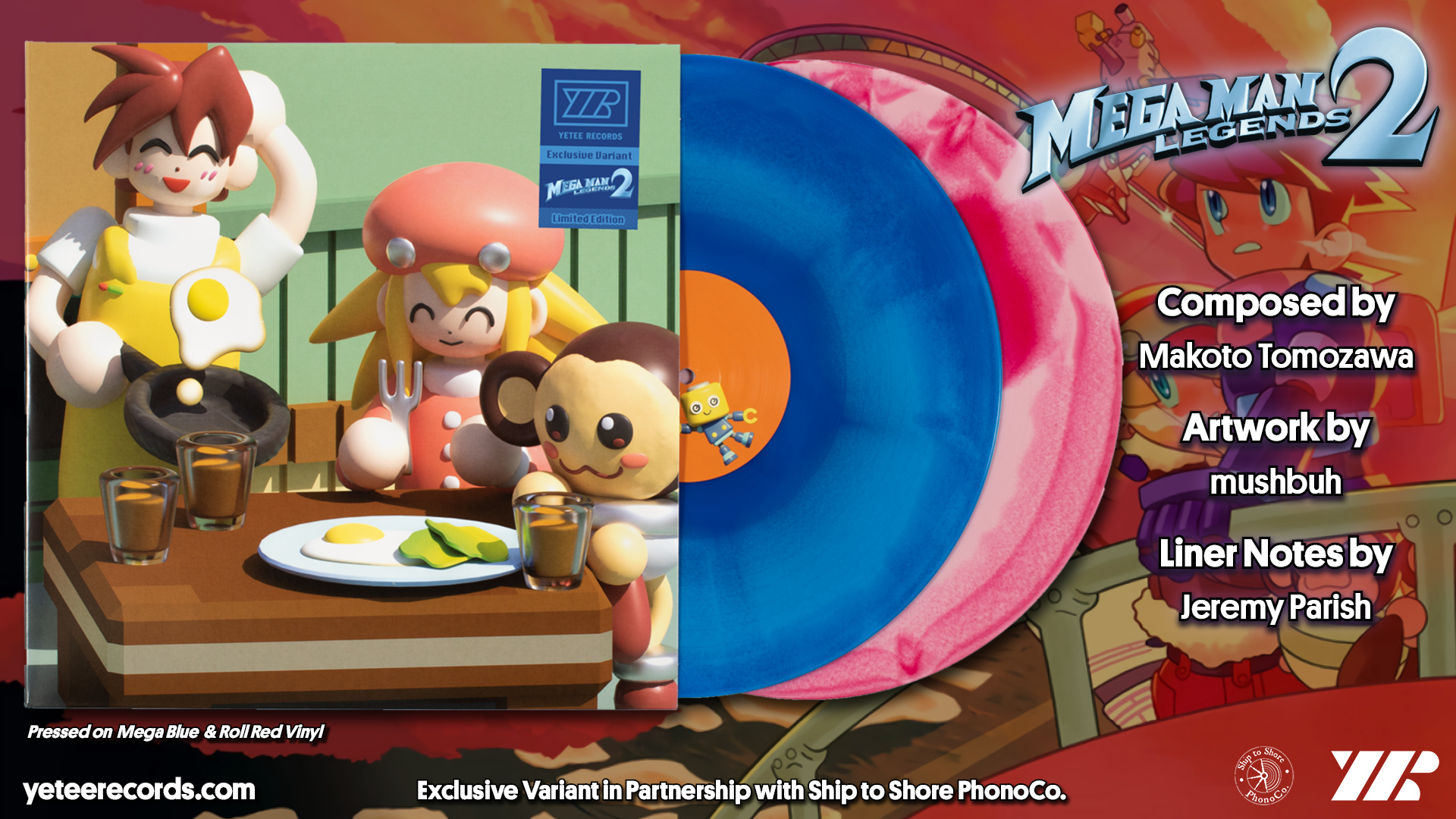 Wario64 on Twitter: "Mega Man Legends 2 soundtrack vinyl exclusive ...
