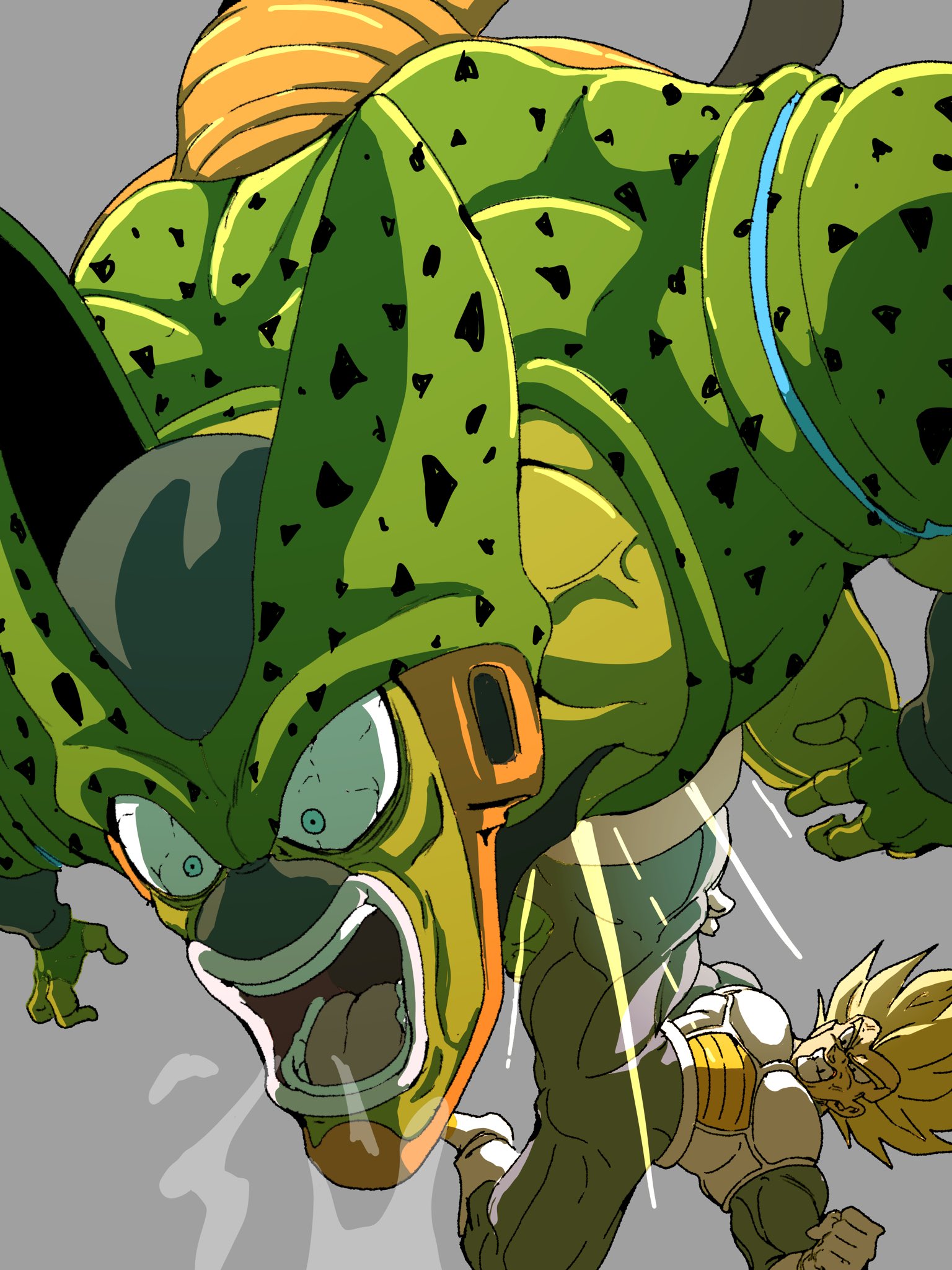 Vegeta Vs Cell 2nd Form