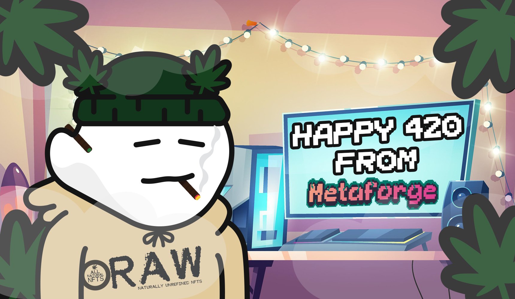 METAFORGE | GHOST GUYS on Twitter: "HAPPY 420 FROM EVERYONE AT METAFORGE!!!! 🔥☁️🌲 Don't get too ...