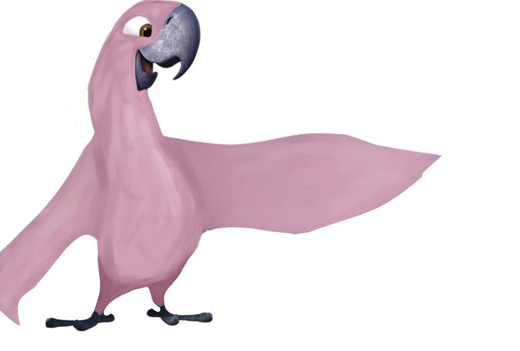 「Blu (Rio) 」|Making your favorite characters bald!のイラスト