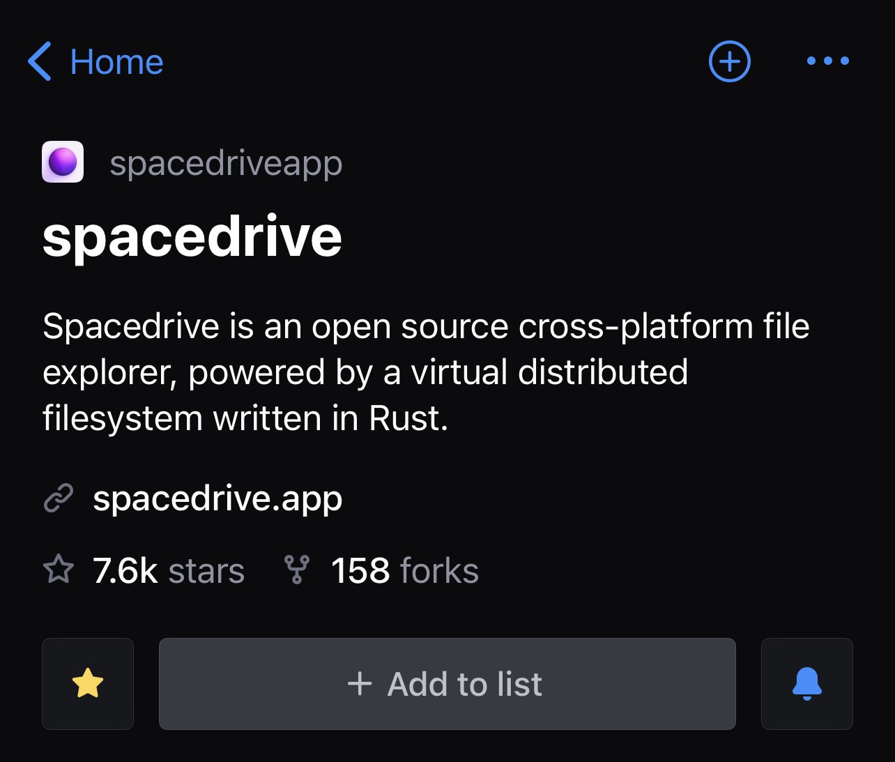 Spacedrive (@spacedriveapp) / Twitter