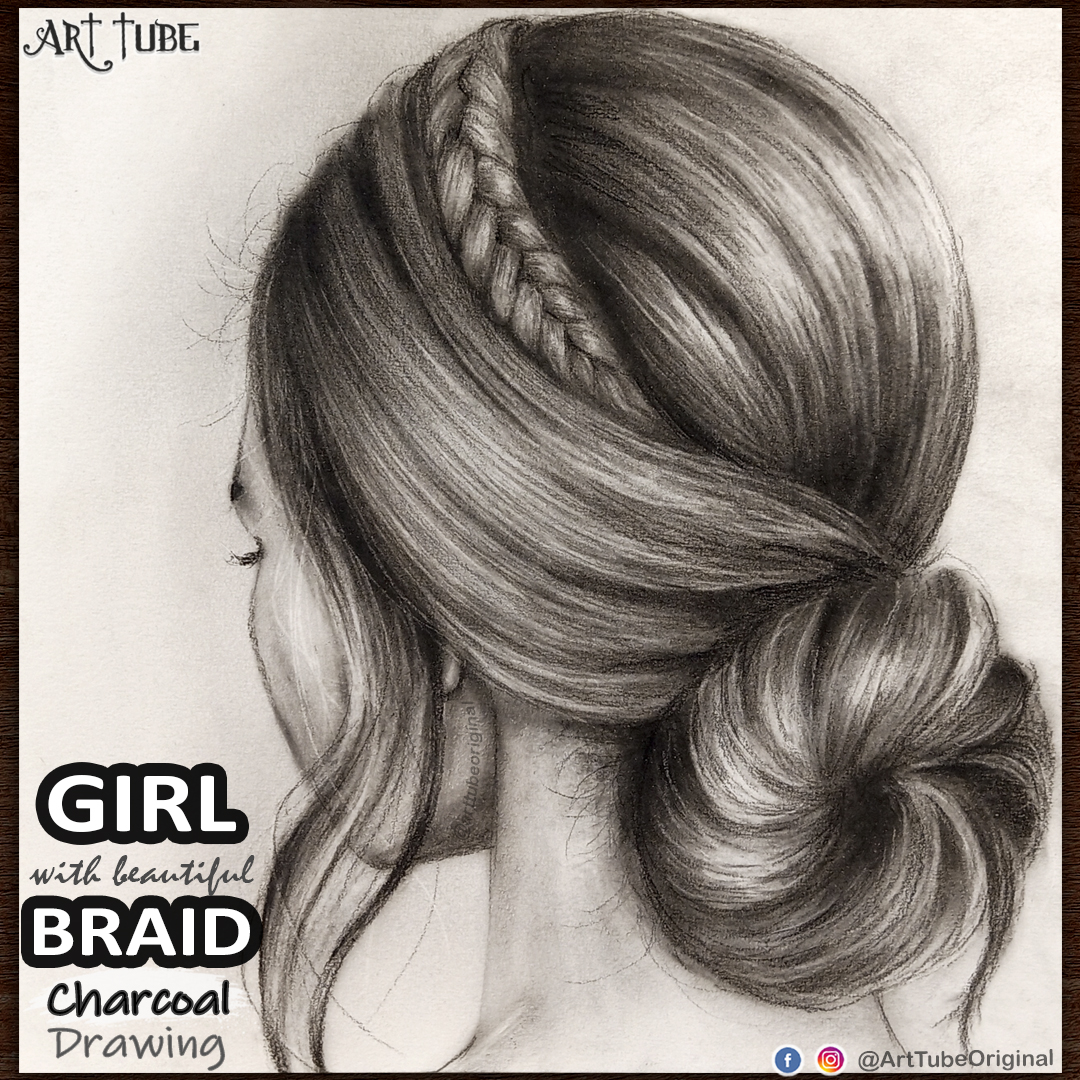 How To Draw Realistic Hair Braids