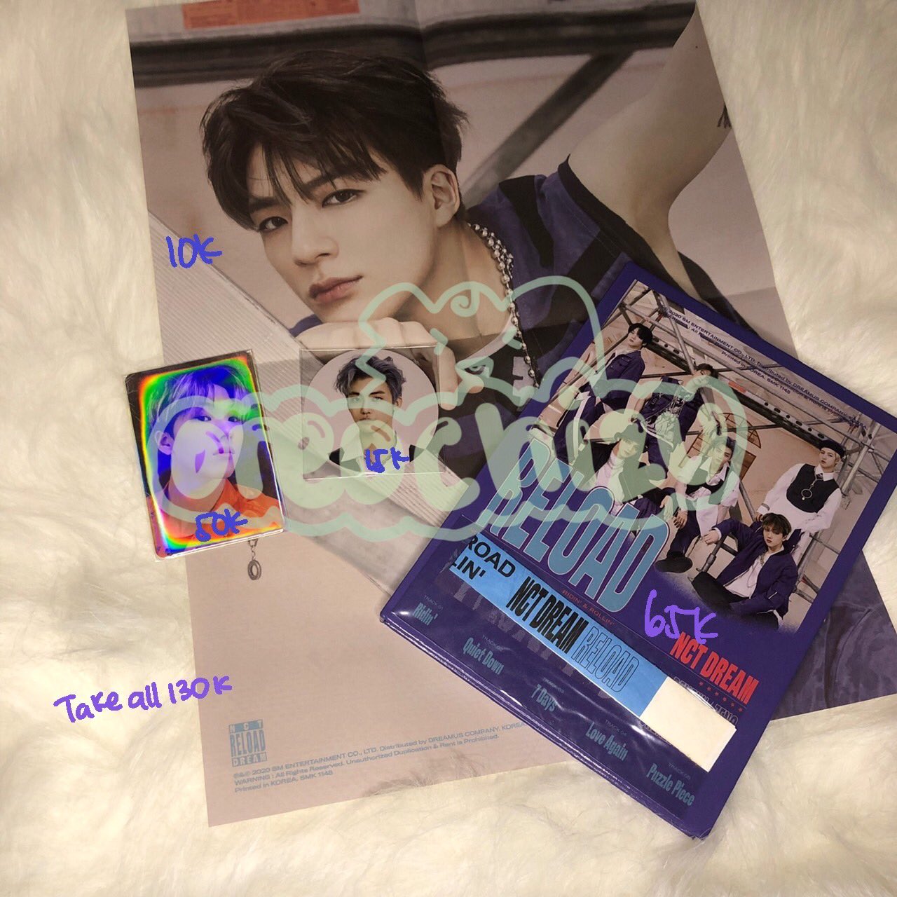 momo. on Twitter: "wts / want to sell / lfb — ina NCT DREAM RELOAD Jisung rollin Cc jaemin ...