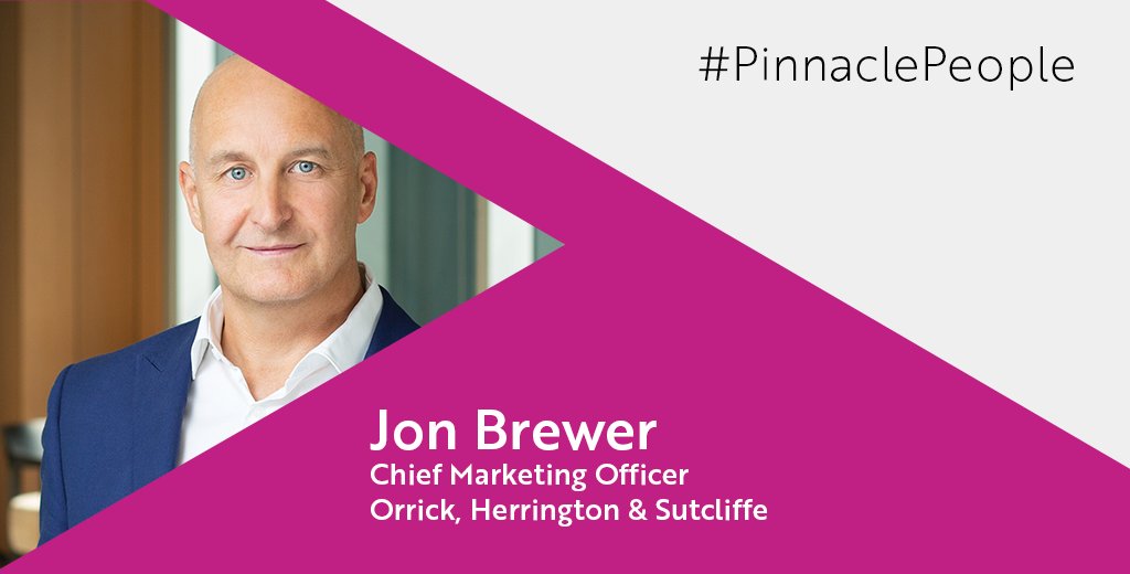 Pinnacle OA on Twitter: "Jon Brewer’s interesting journey to Chief Marketing Officer at @Orrick ...