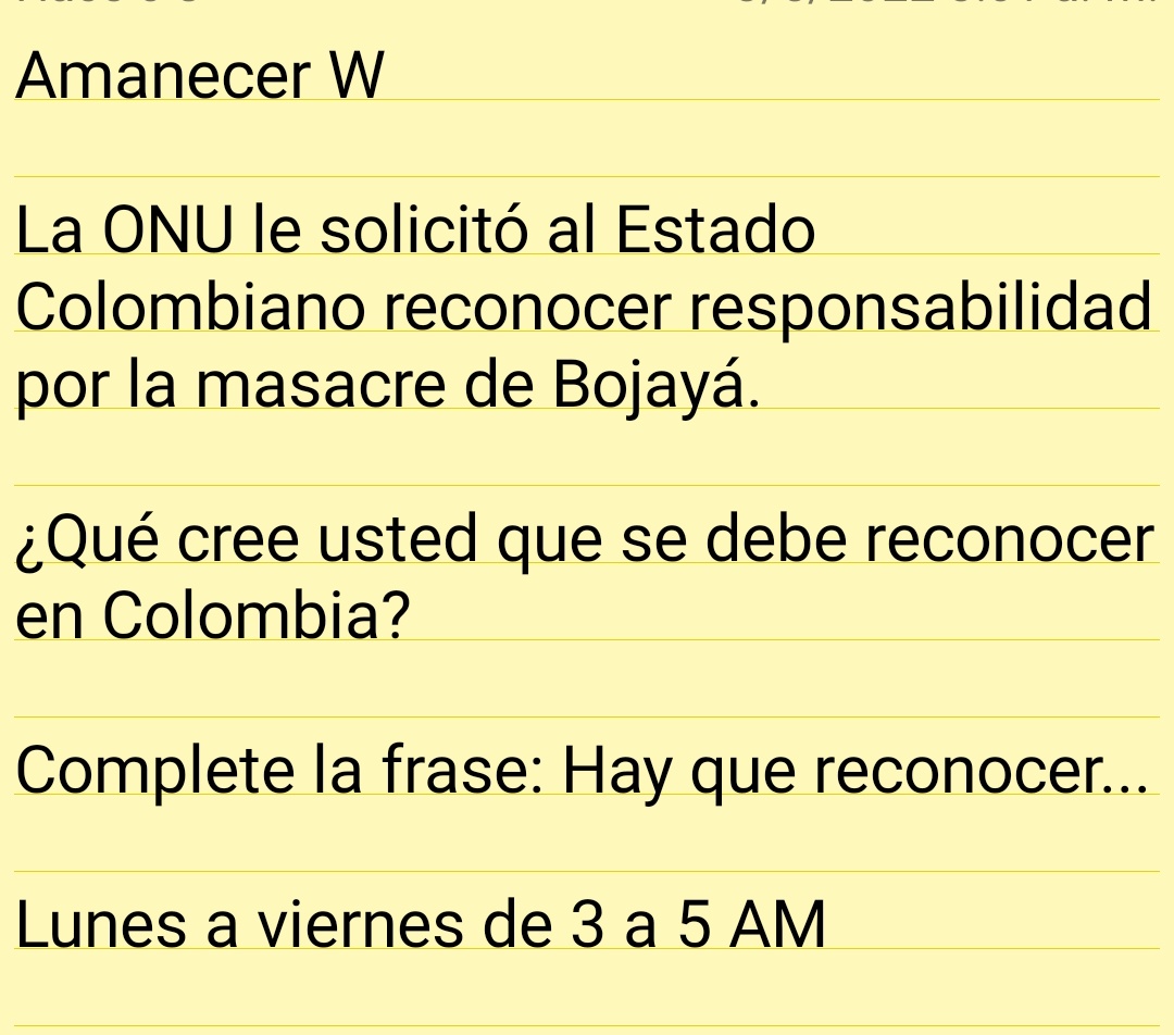 W Radio Colombia On Twitter 🚨al Aire Amanecerw El Noticiero Que