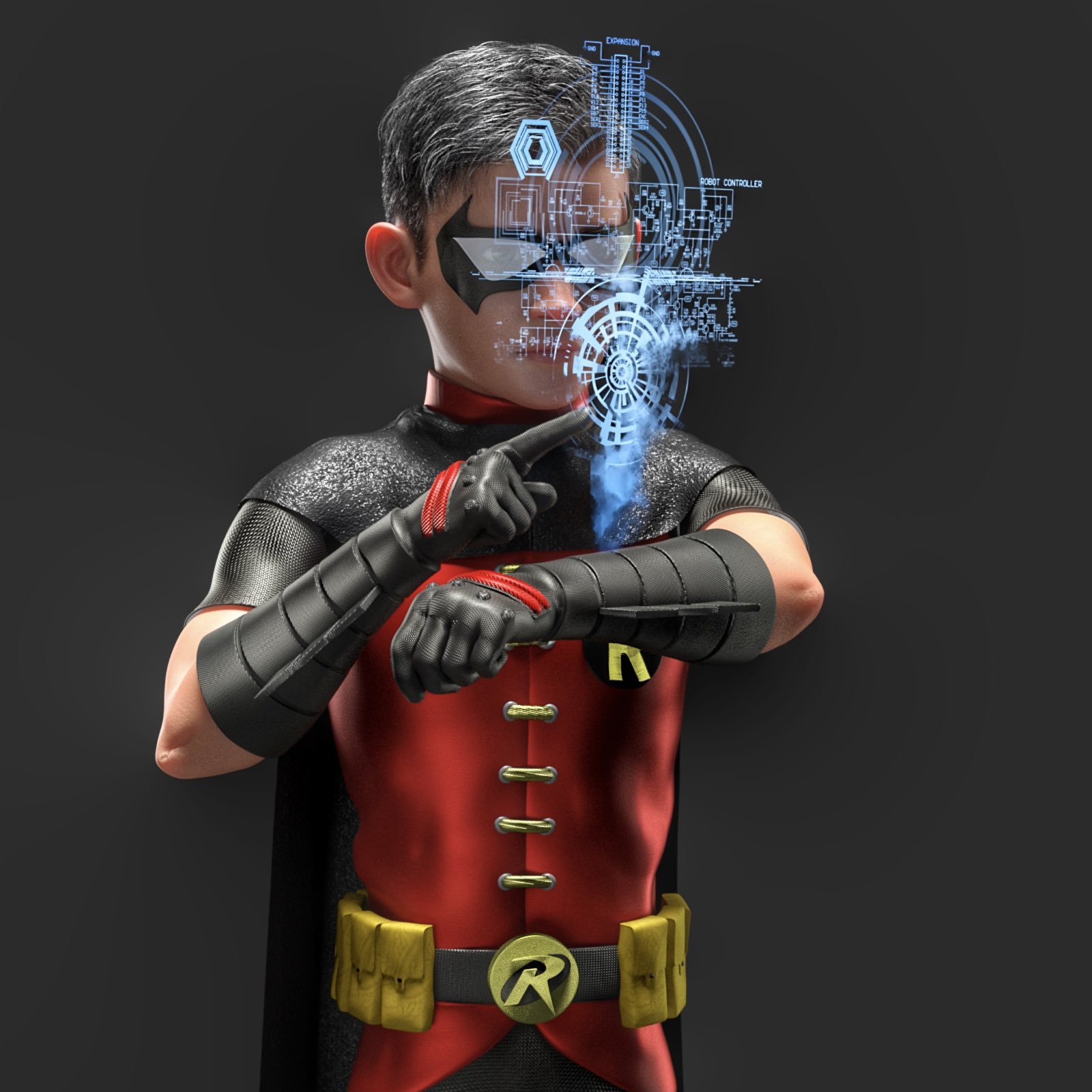 Young Justice Robin Dick Grayson