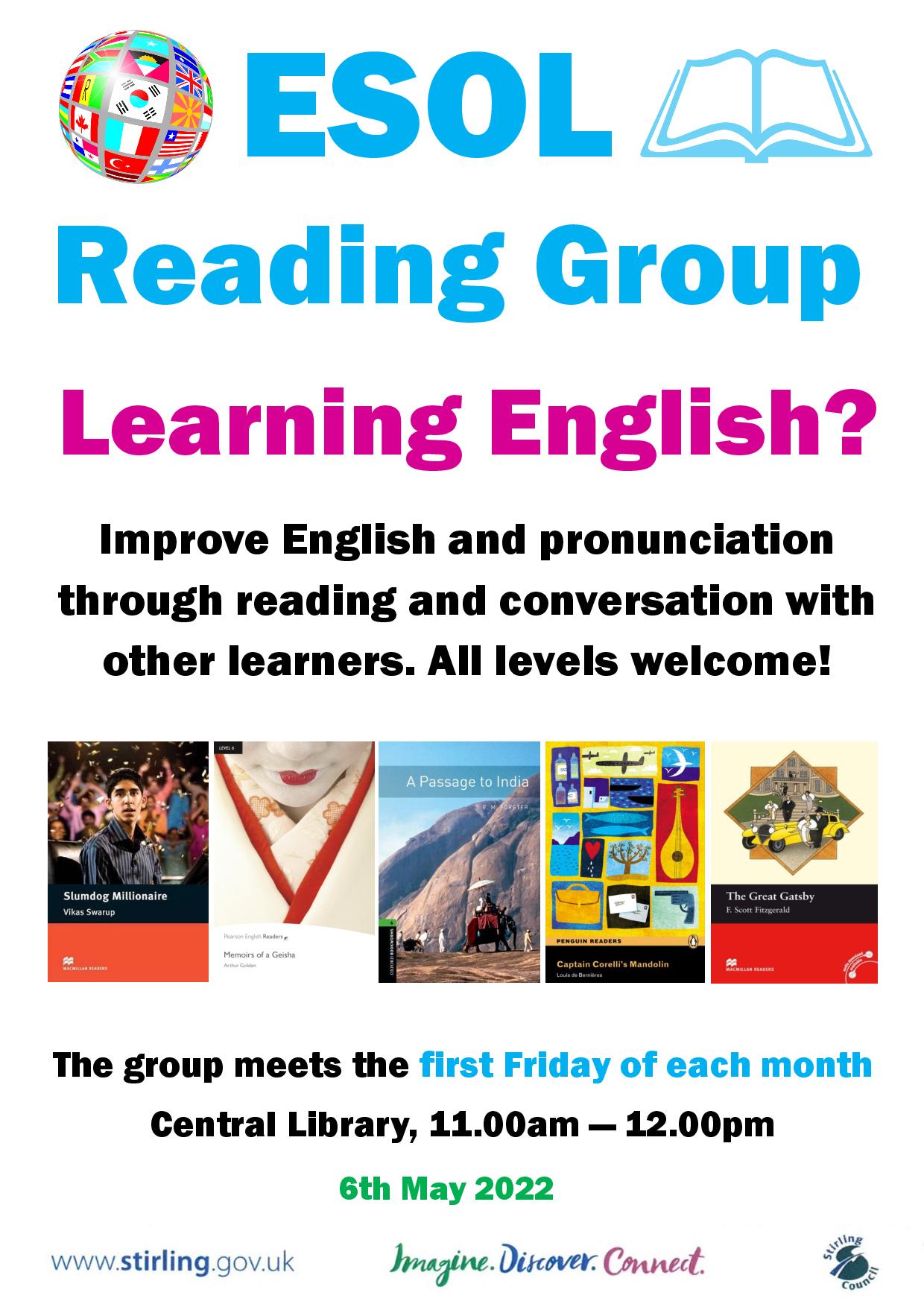 Stirling Libraries on Twitter: "Are you learning English or know ...