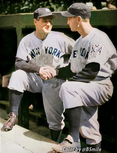 Lou Gehrig In Color