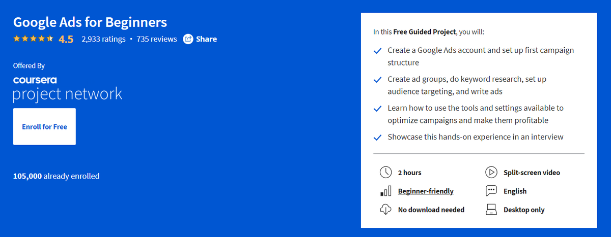 You don't need to spend $2,000 or even $200 to learn Google Ads. Here ...