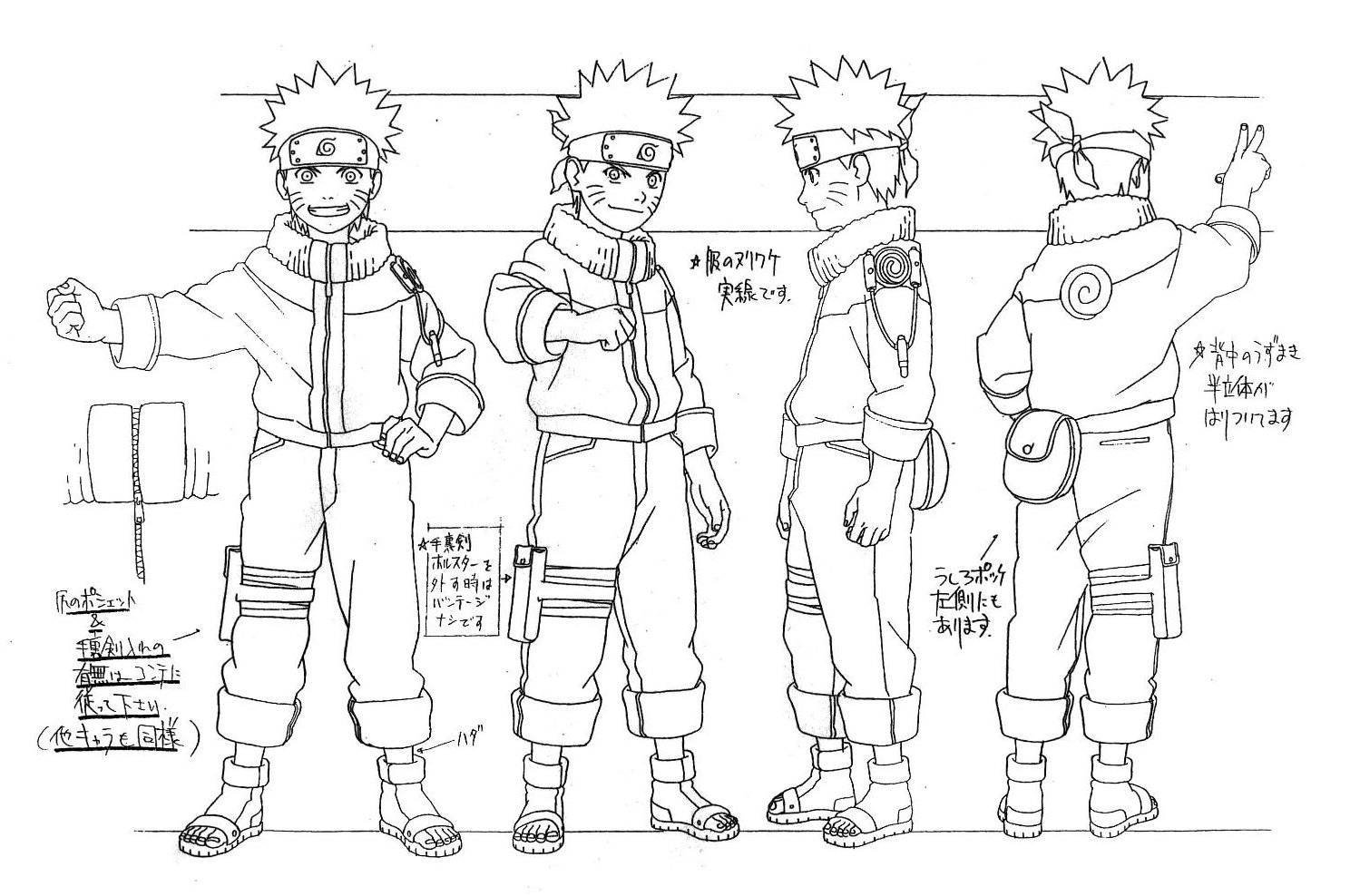 Naruto Shippuden Character Design