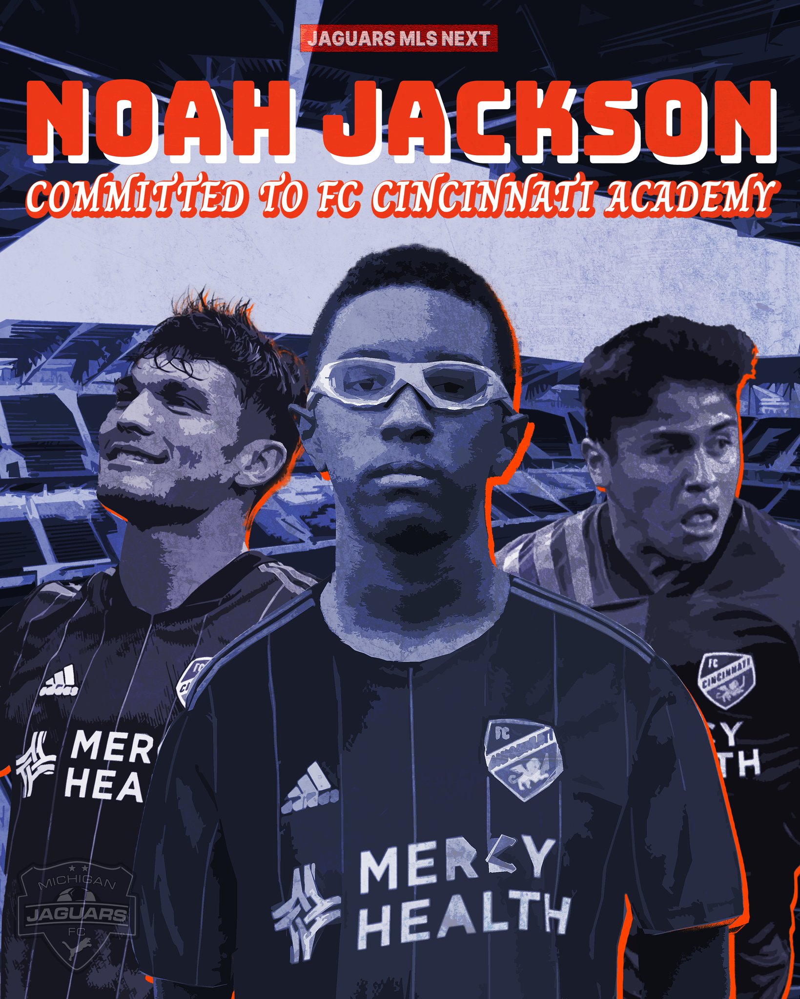 Michigan Jaguars FC Academy on Twitter: "Committed!!! Noah Jackson (08 MLS NEXT) will officially ...