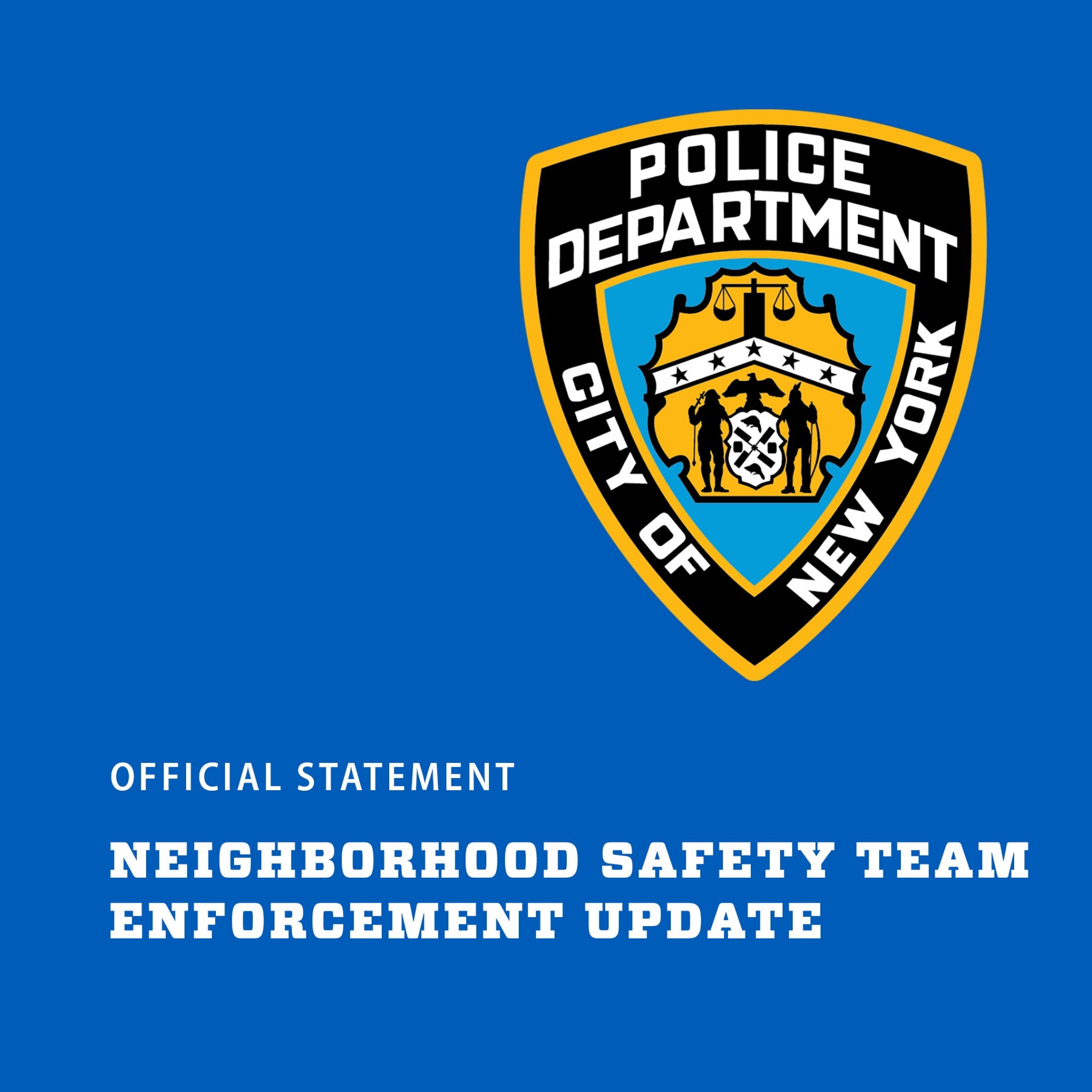Nypd News On Twitter Since The Rollout Of Our Neighborhood Safety