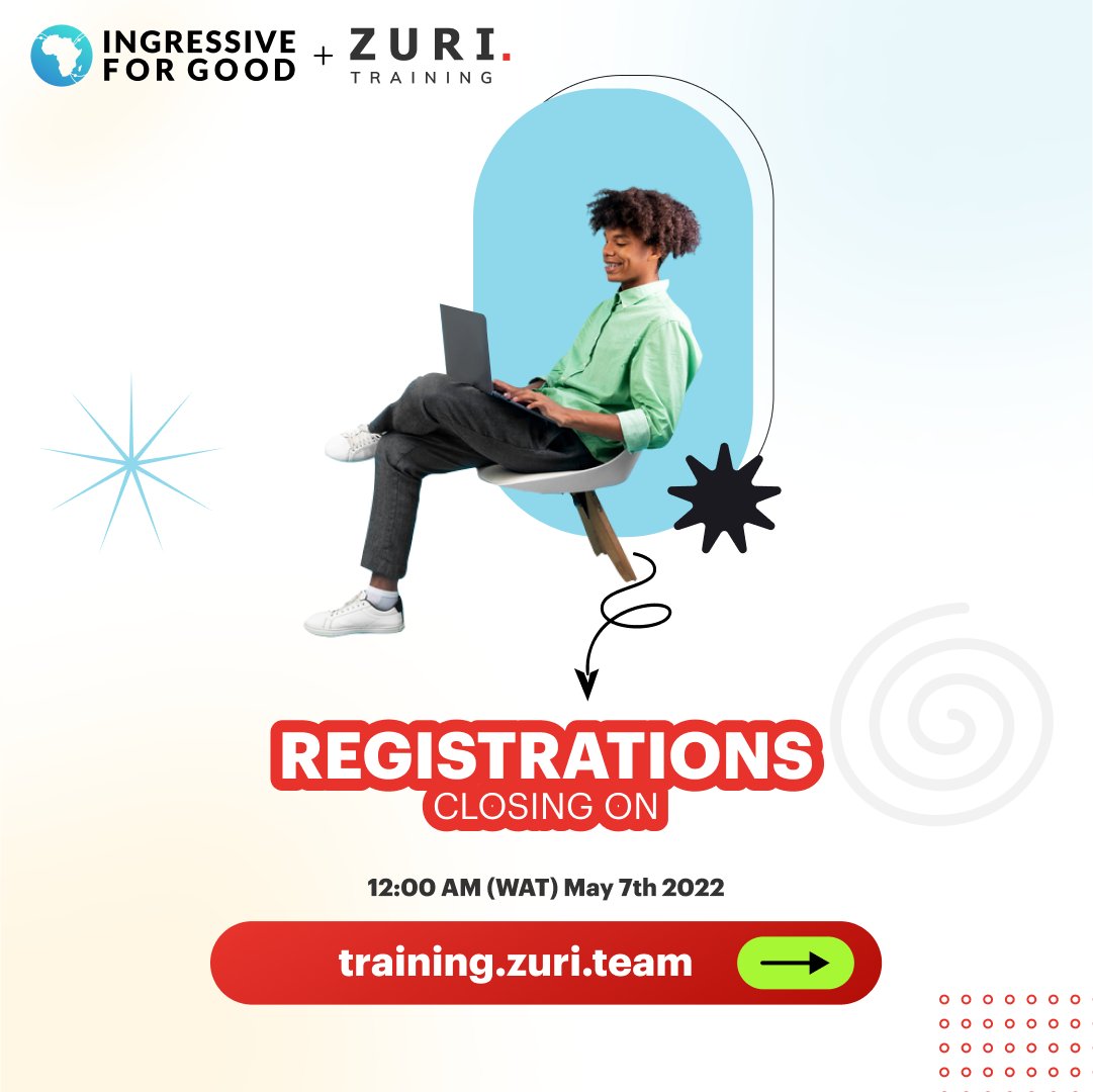 Zuri.Team on Twitter: "Registration for the 2022 cohort of the I4G x Zuri software development ...